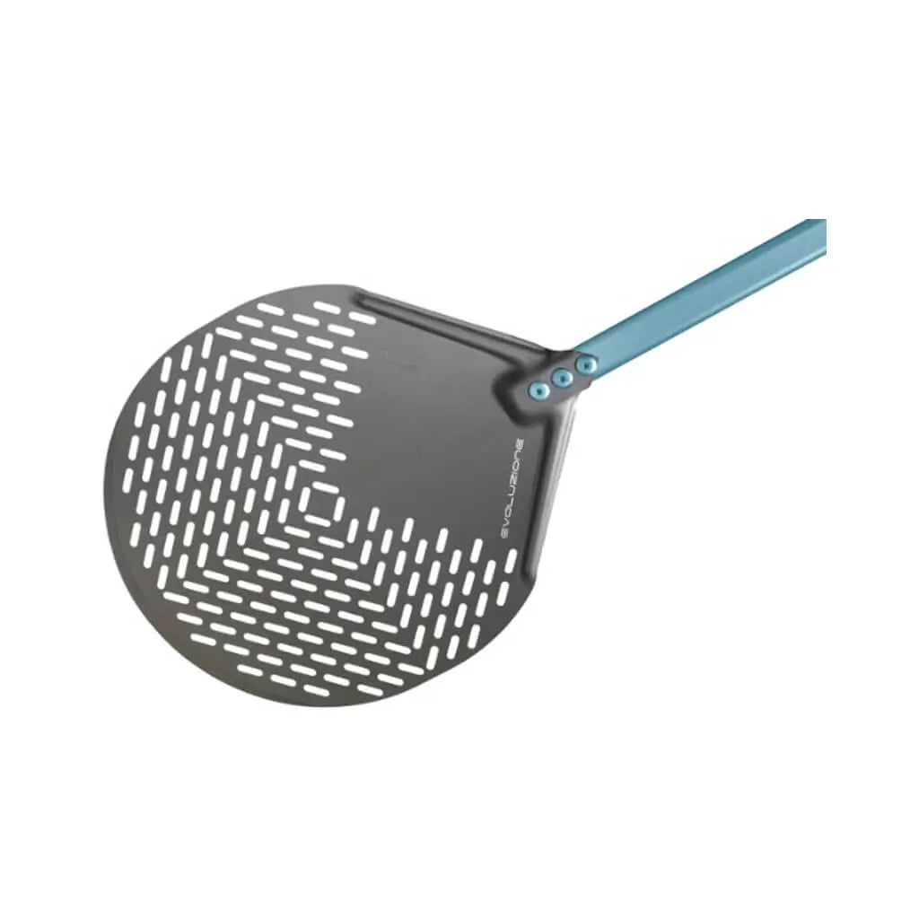 Pala-Pizza-Aluminio-Redonda-Línea-Evolucione-Gourmitalia.cl