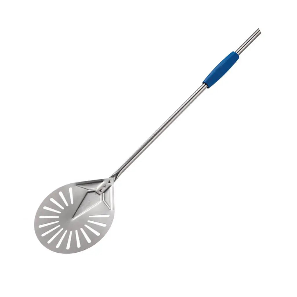 Paleta-Pizza-Acero-Inoxidable-Línea-Azzurra-PERFORADAS-Gourmitalia.cl
