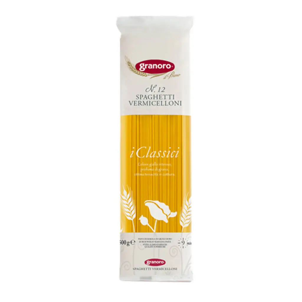 Spaghetti-Vermicelloni-Nº12-Granoro-Gourmitalia.cl